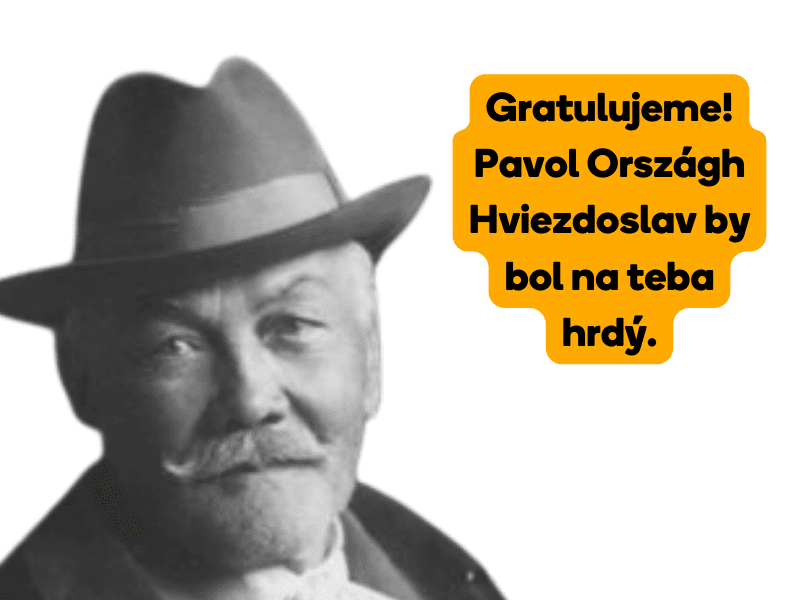 Zmaturoval by si? Zisti, čo vieš o P.O. Hviezdoslavovi - Zmudri G